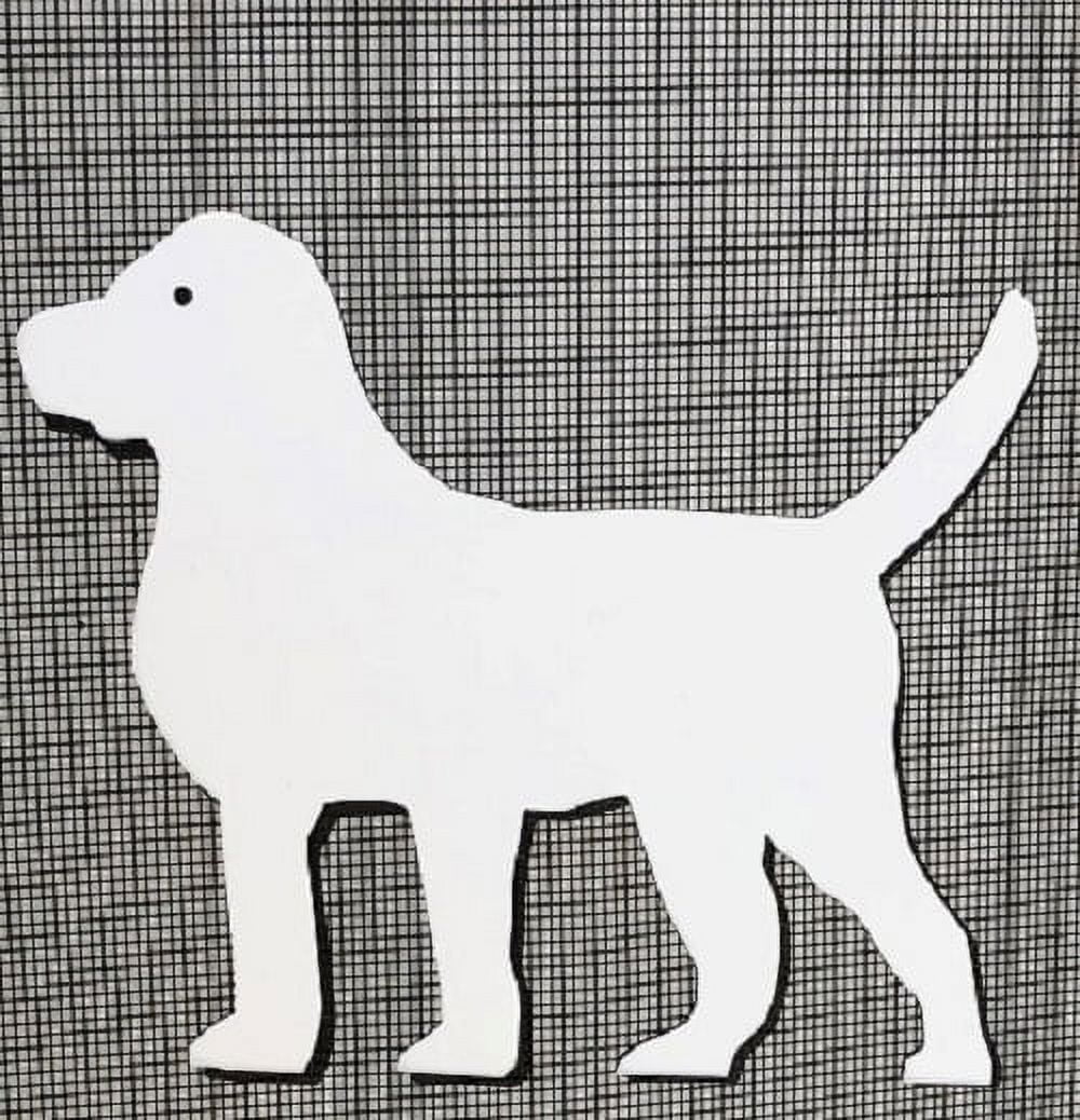 DCentral Medium SIze Dog Flexible Screen Magnet Double-Sided Décor; For ...