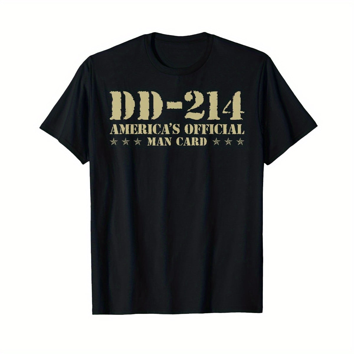 DD-214 America's Official Man Card Veteran Day Retro Army T-Shirt ...