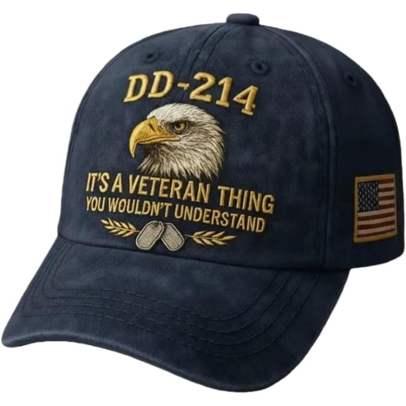 DD-214 Army Veteran Hat, Embroidered Patriotic Baseball Cap, Patriotic ...