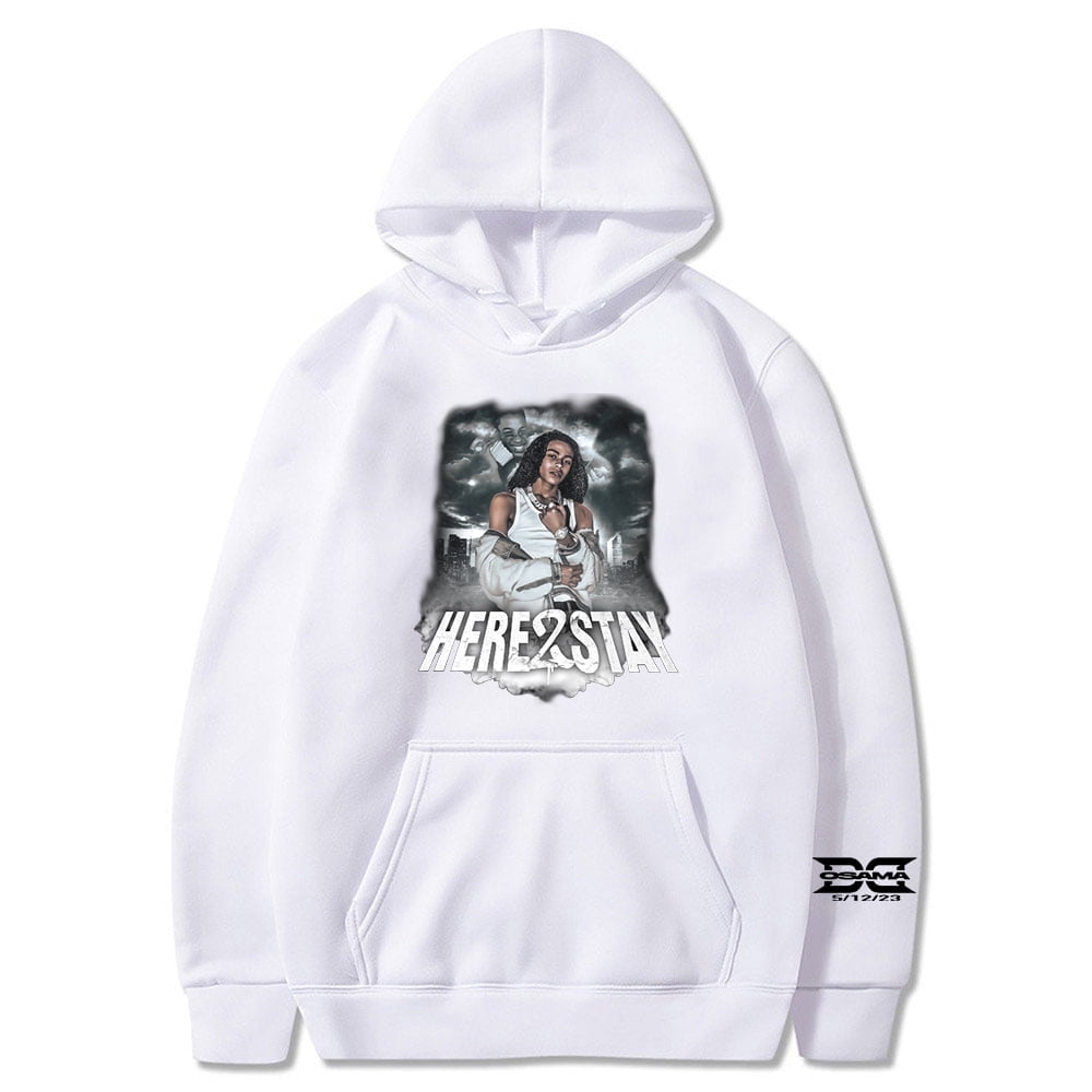 DD Osama Hoodie Here 2 Stay Merch Fashionable long sleeved sportswear ...
