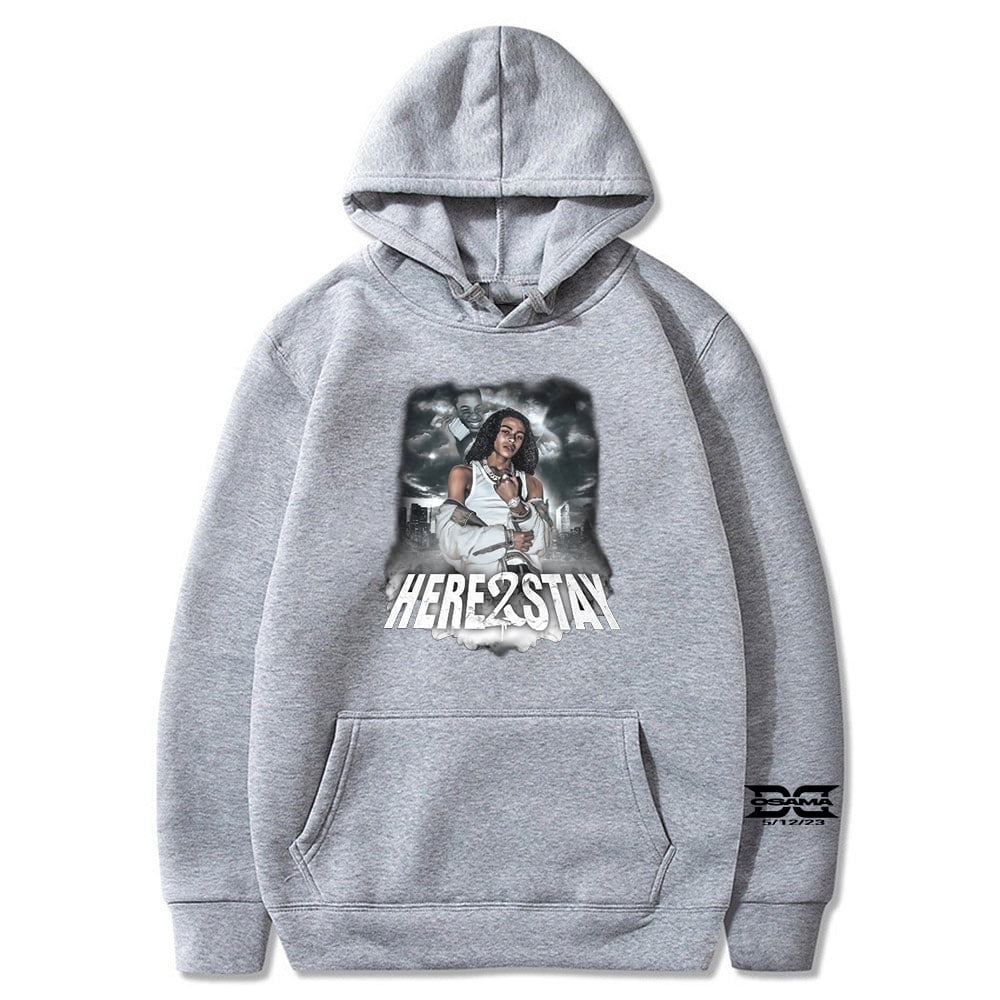 DD Osama Hoodie Here 2 Stay Merch Fashionable long sleeved sportswear ...
