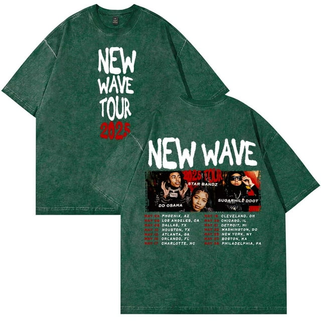 DD Osama New Wave Tour 2025 Merch Cotton T-Shirt Wash Tee Women Men ...