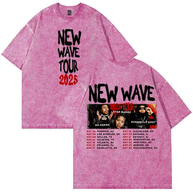 DD Osama New Wave Tour 2025 Merch Cotton T-Shirt Wash Tee Women Men ...
