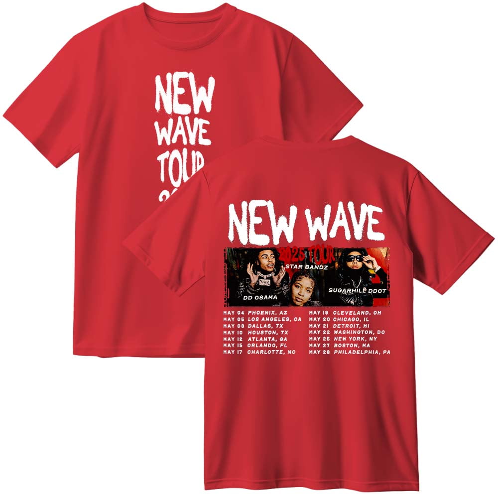 DD Osama New Wave Tour 2025 Merch Cotton T-Shirt Women Men Casual ...