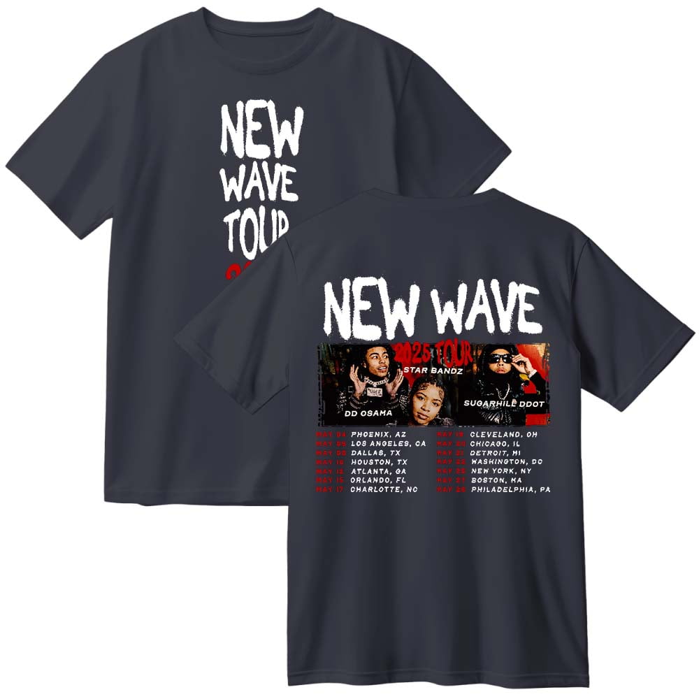 DD Osama New Wave Tour 2025 Merch Cotton T-Shirt Women Men Casual ...