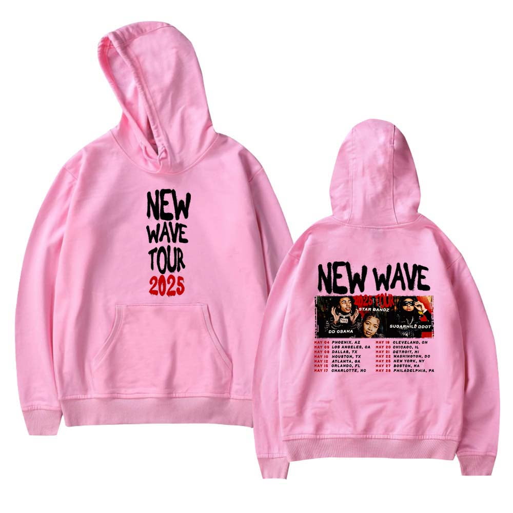 DD Osama New Wave Tour 2025 Merch Hoodies Women Men Casual Long Sleeve ...