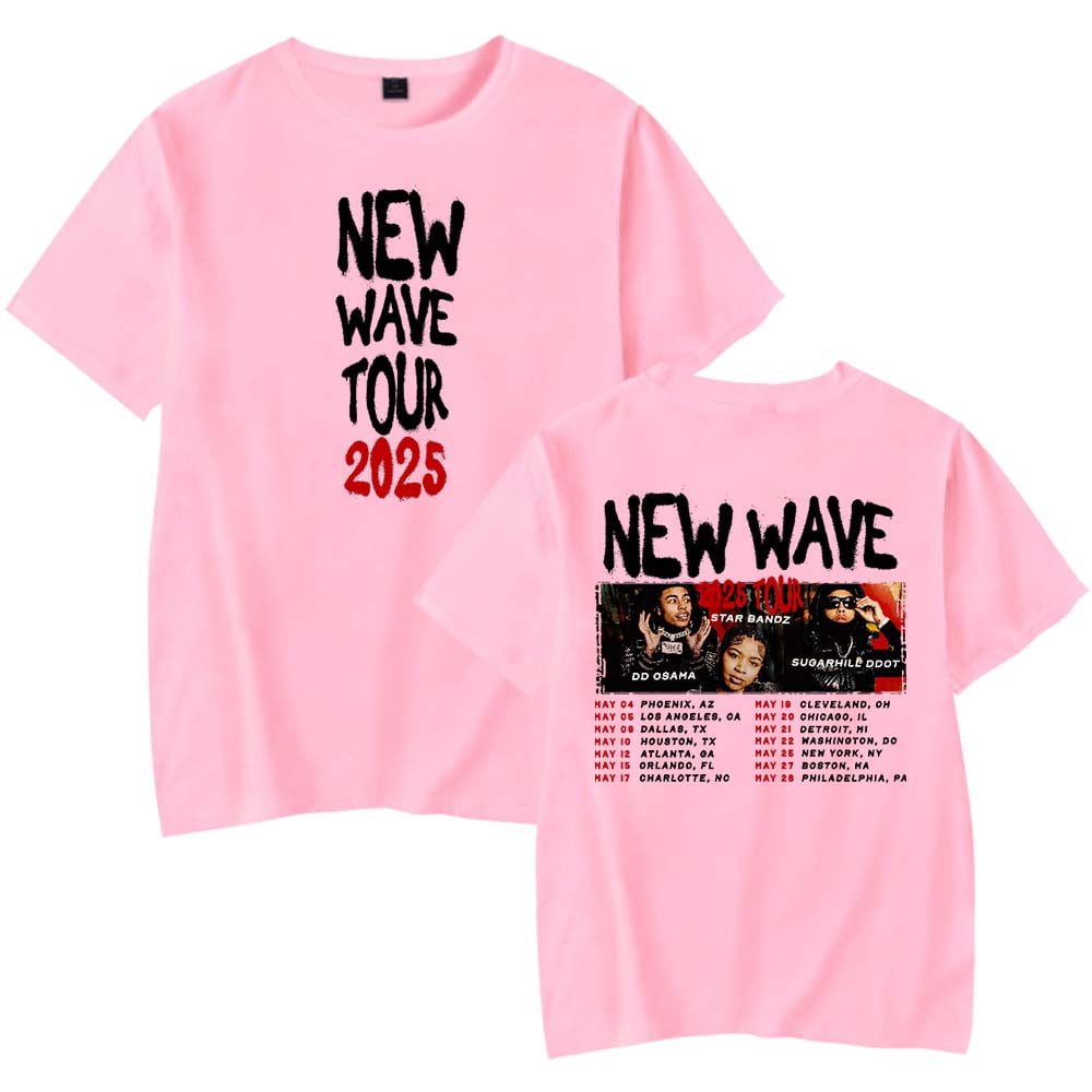 DD Osama New Wave Tour 2025 Merch T-Shirt Women Men Crewneck Casual ...