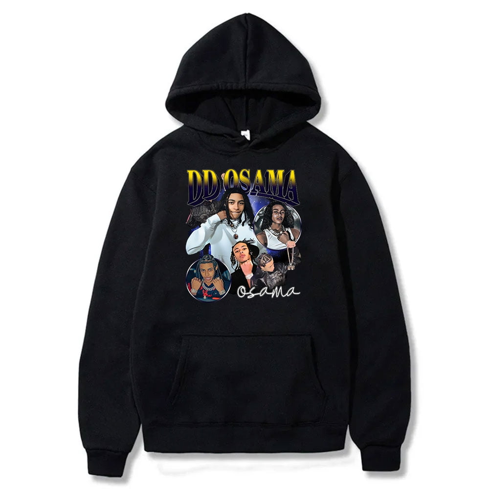 DD Osama Trenches Merch Hoodies Rapper Vintage Pullovers Women Men ...