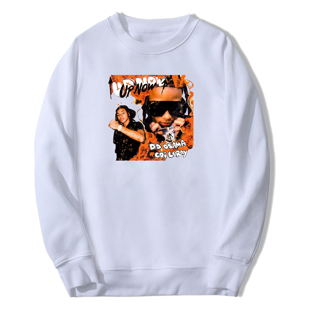 DD Osama Vintage Merch Young Rapper Crewneck Long Sleeve Streetwear ...