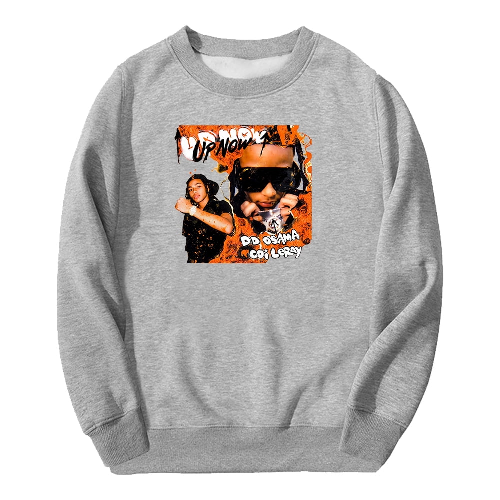 DD Osama Vintage Merch Young Rapper Crewneck Long Sleeve Streetwear ...