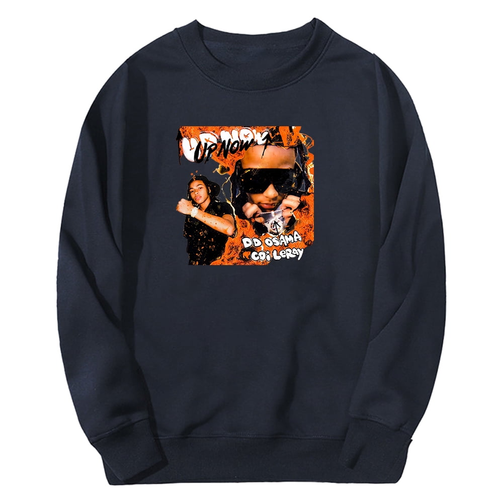 DD Osama Vintage Merch Young Rapper Crewneck Long Sleeve Streetwear ...