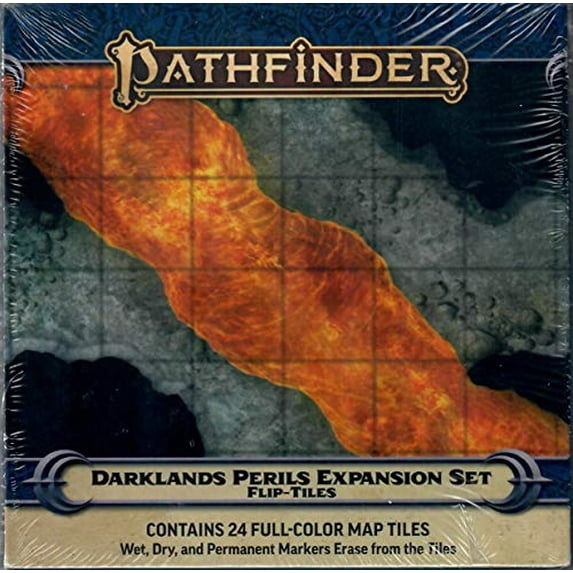 Pre-Owned DD Pathfinder Flip-Tiles: Darklands Perils Expansion Set ...