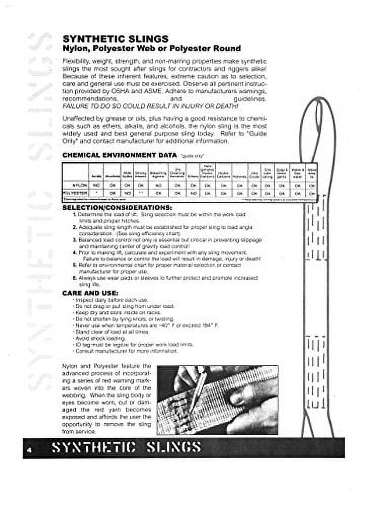 DD Sling (USA Made). 4" x 16', 2 Ply, Nylon Lifting Slings, Master Edge ...