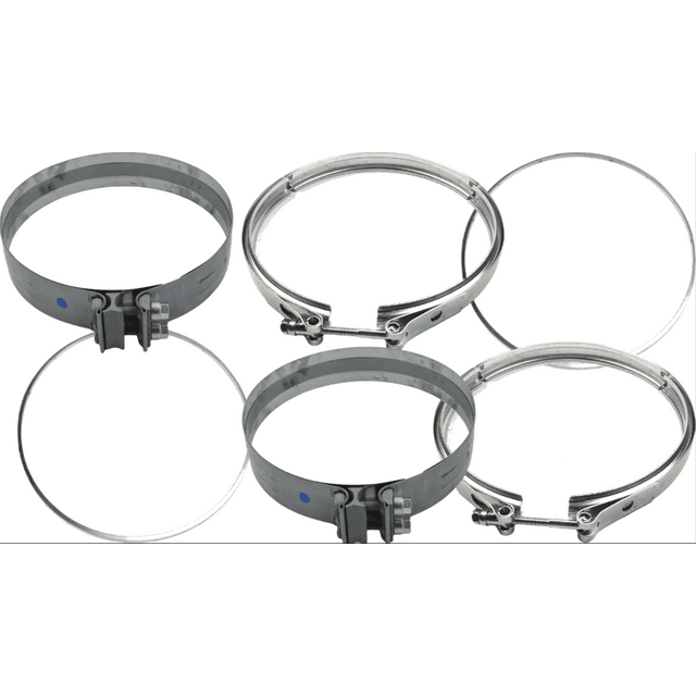 DD15 DPF Clamp Kit, Replaces Detroit A6809950302, A6804910480 ...