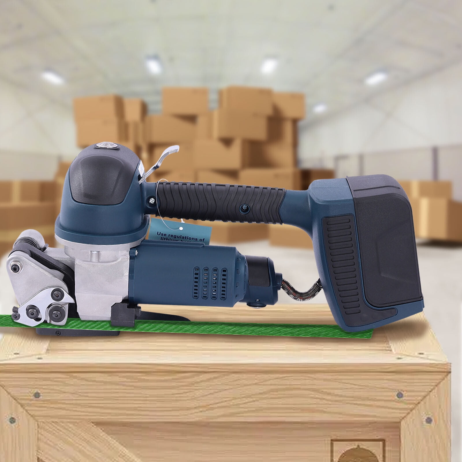 DD19A Portable PET Plastic Steel Belt Strapper Electric Baler Strapping ...