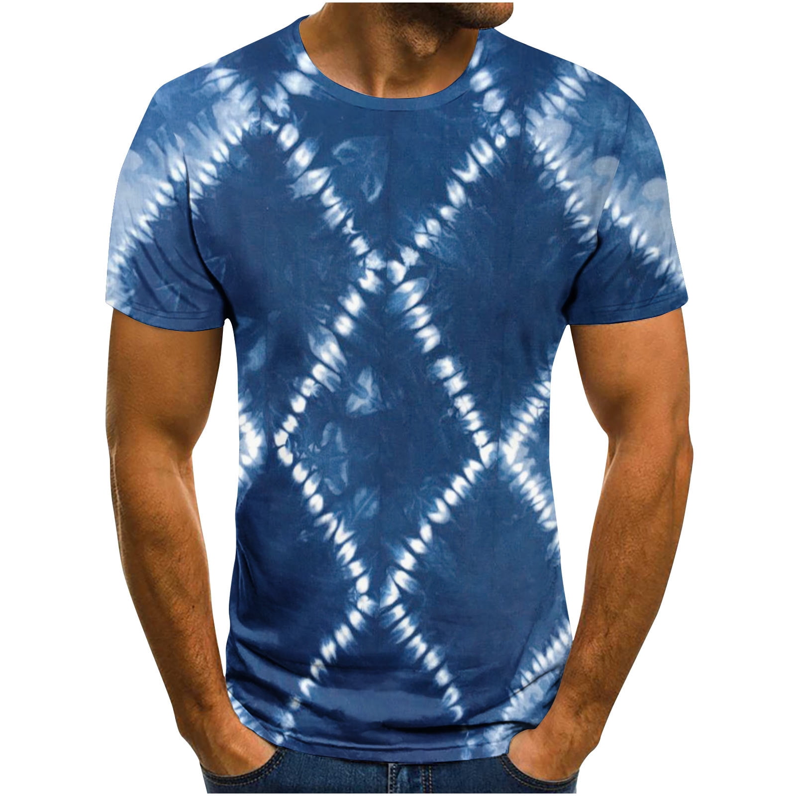 DDAPJ pyju Big and Tall Graphic Tees for Men Novelty 3D Printed Short ...