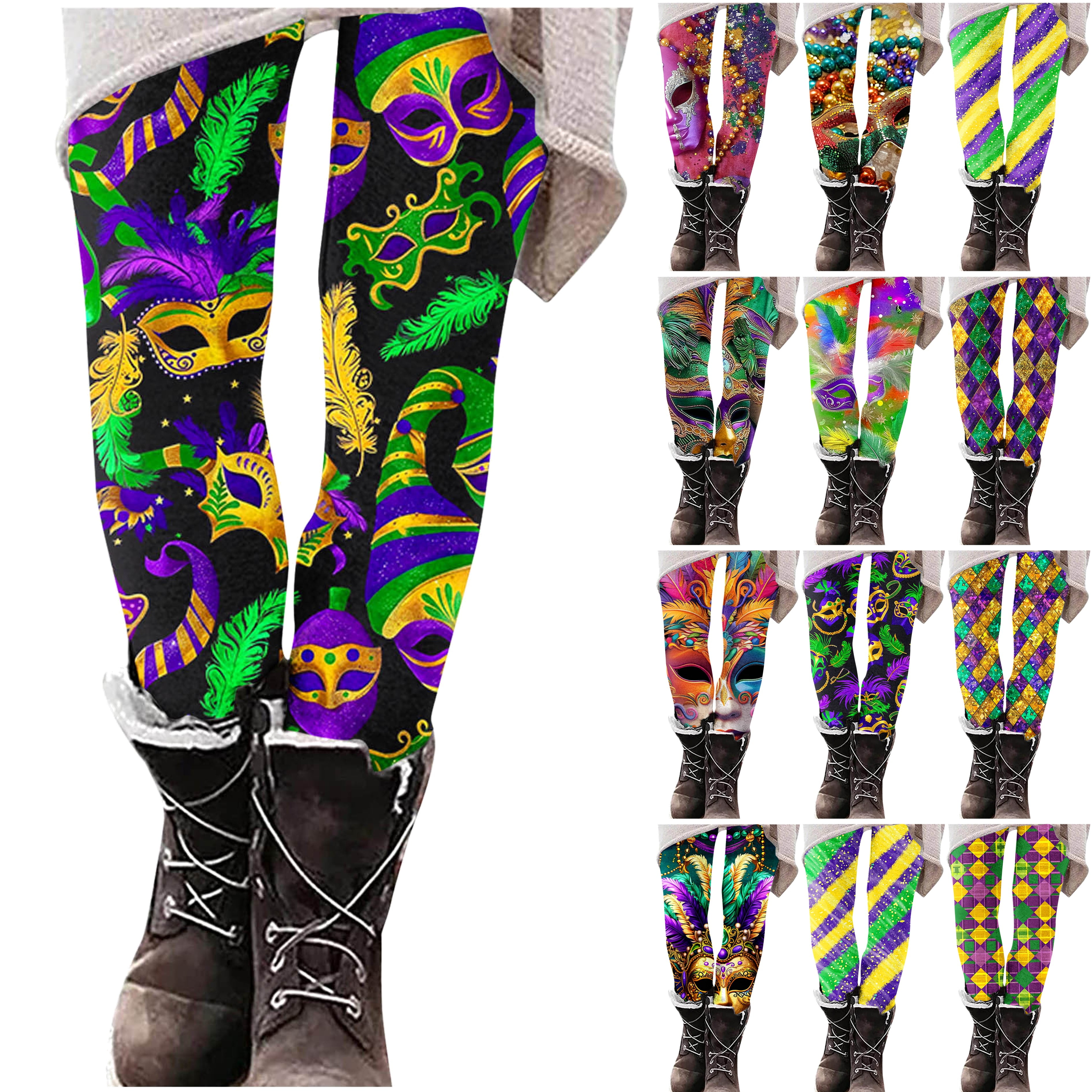 DDAPJ pyju High Waist Yoga Pants Buttery Soft Tummy Control Leggings ...