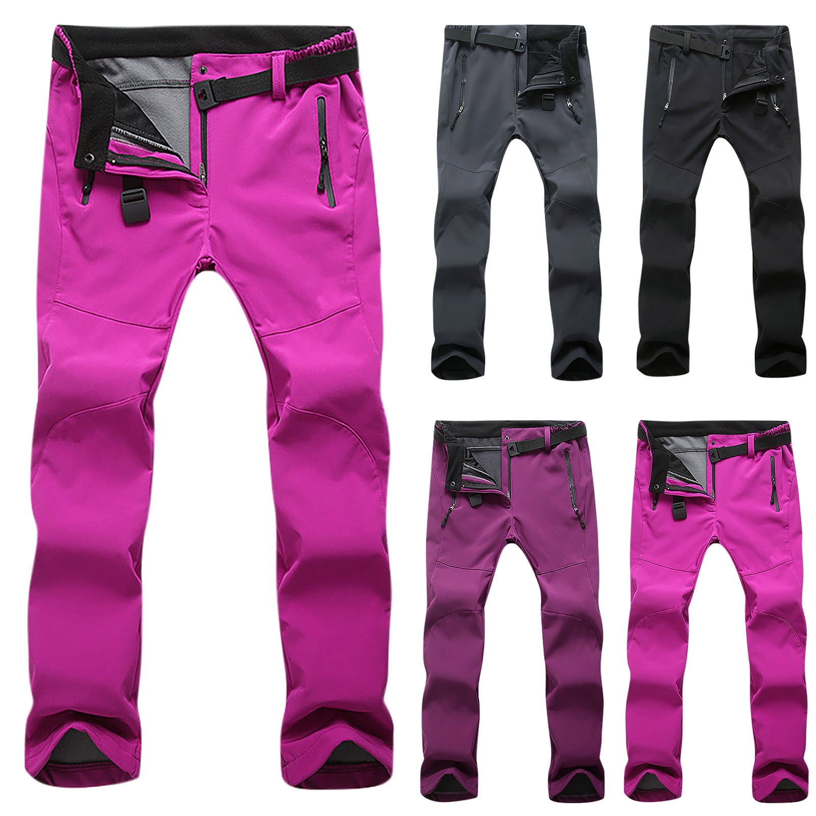 DDAPJ pyju Snow Pants Womens Ski Hiking Pants Waterproof Outdoor ...