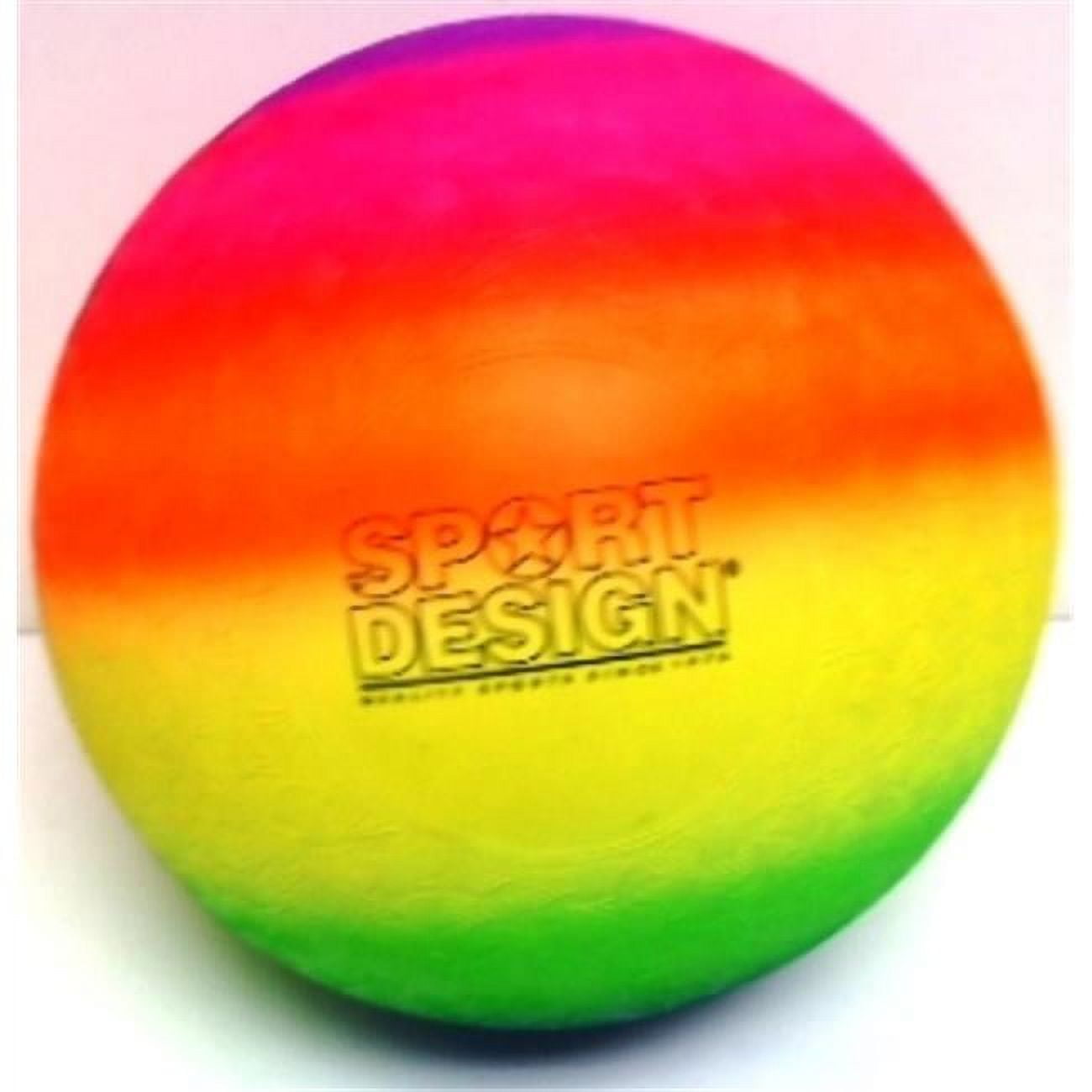 DDI Neon Rainbow 9 Inch Playground Kickball Case of 36 - Soft, Light ...