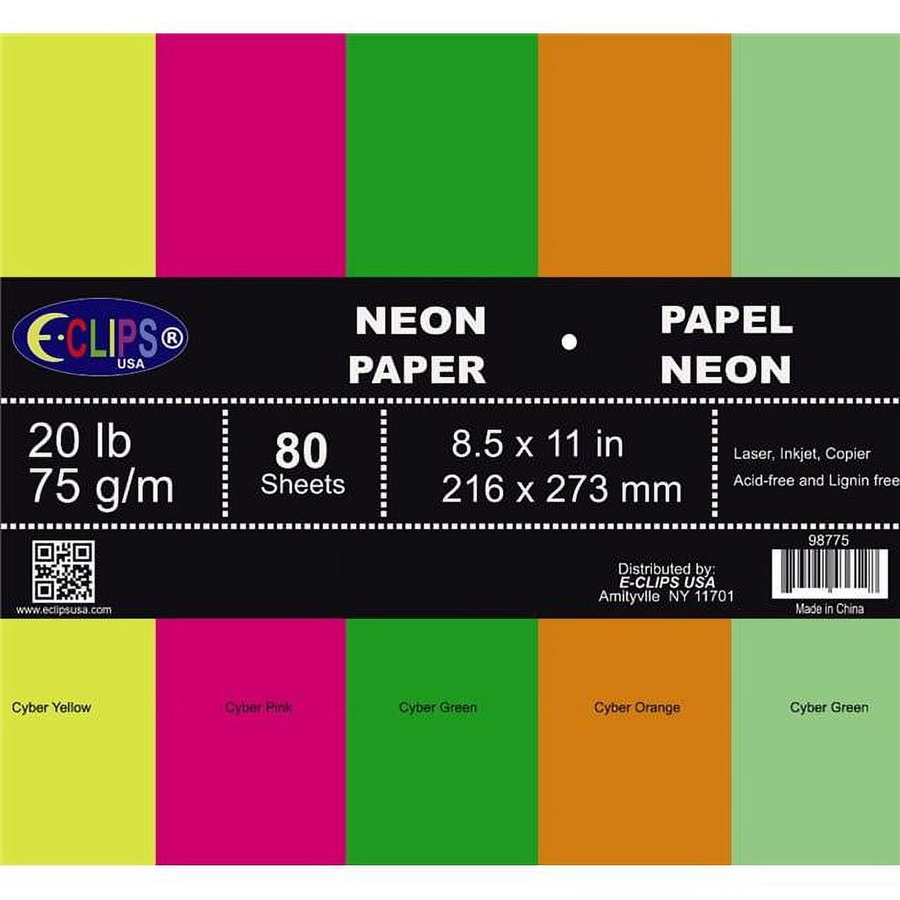 DDI 1949204 Multi Purpose Neon Copy Paper Case of 24 - Walmart.com