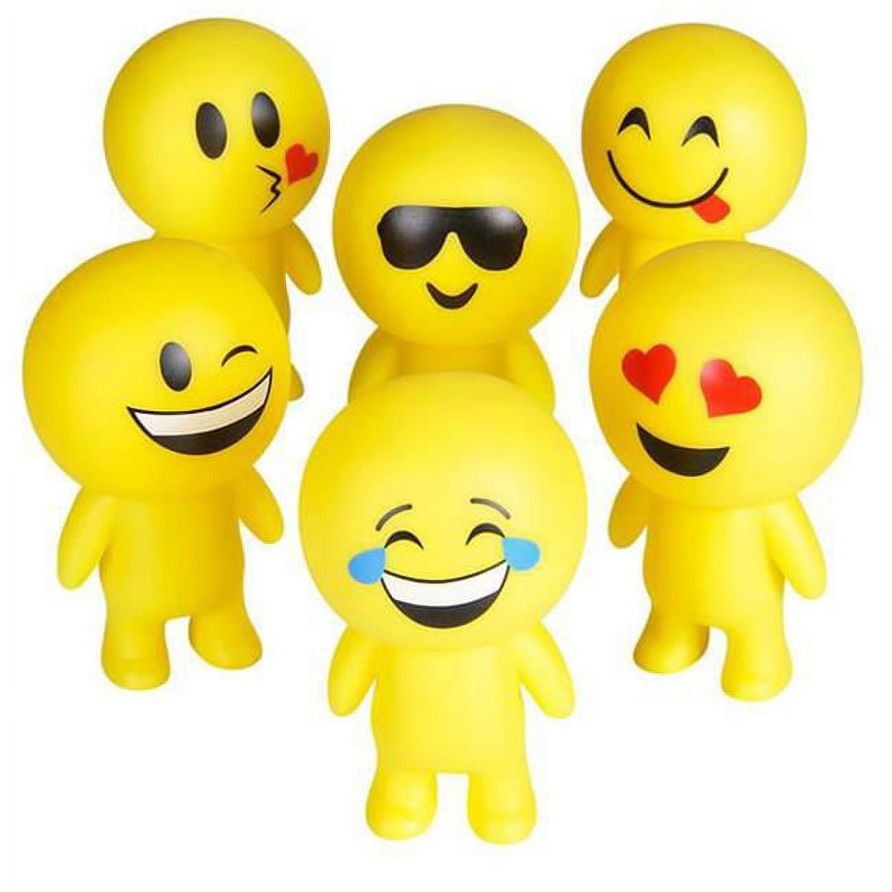 DDI 2266153 6" Yellow Emoji Buddy Figurines Case of 72 - Walmart.com