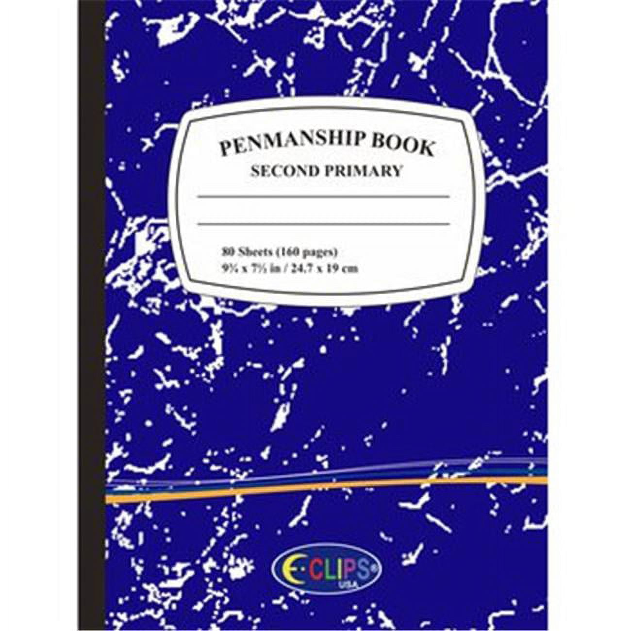 DDI 2275098 Second/Primary Grade Penmanship Book - Blue Case of 48 ...