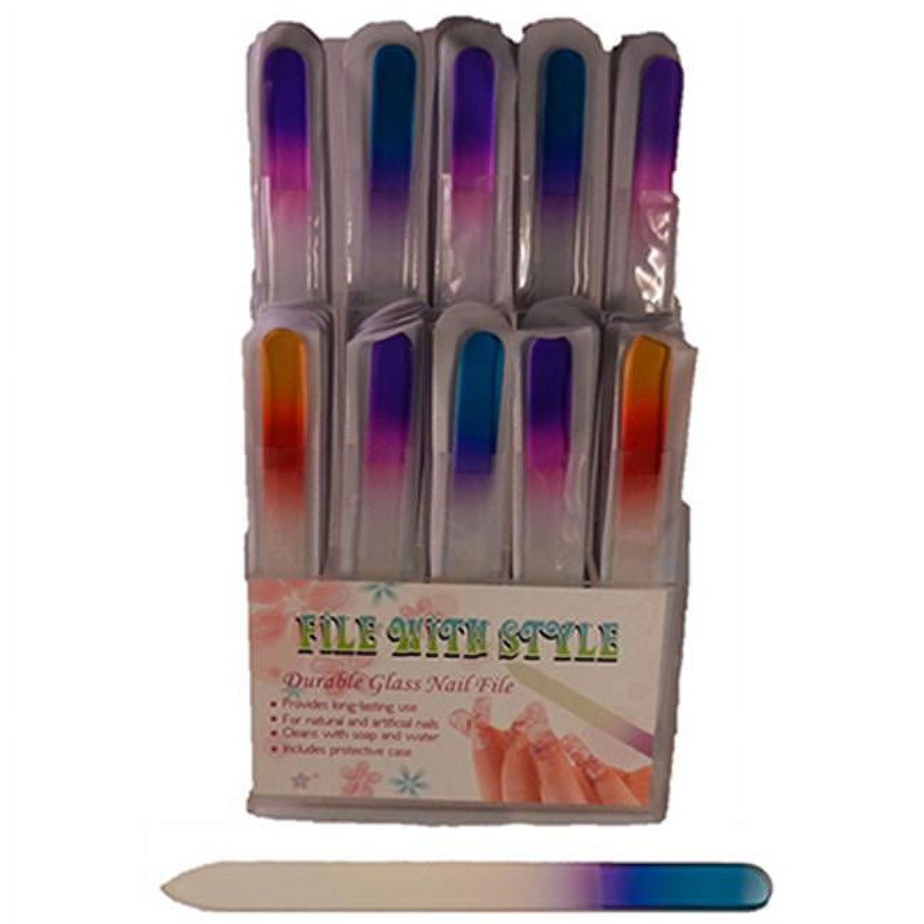 DDI 2279633 Glass Nail File Case of 60 - Walmart.com