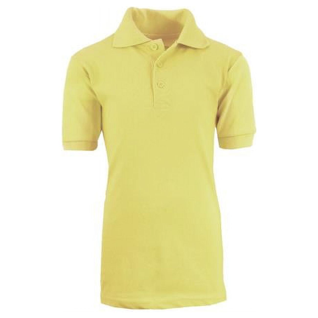 DDI 2290531 Boys' Yellow School Uniform Polo Shirt - Size 8 Case of 36 ...