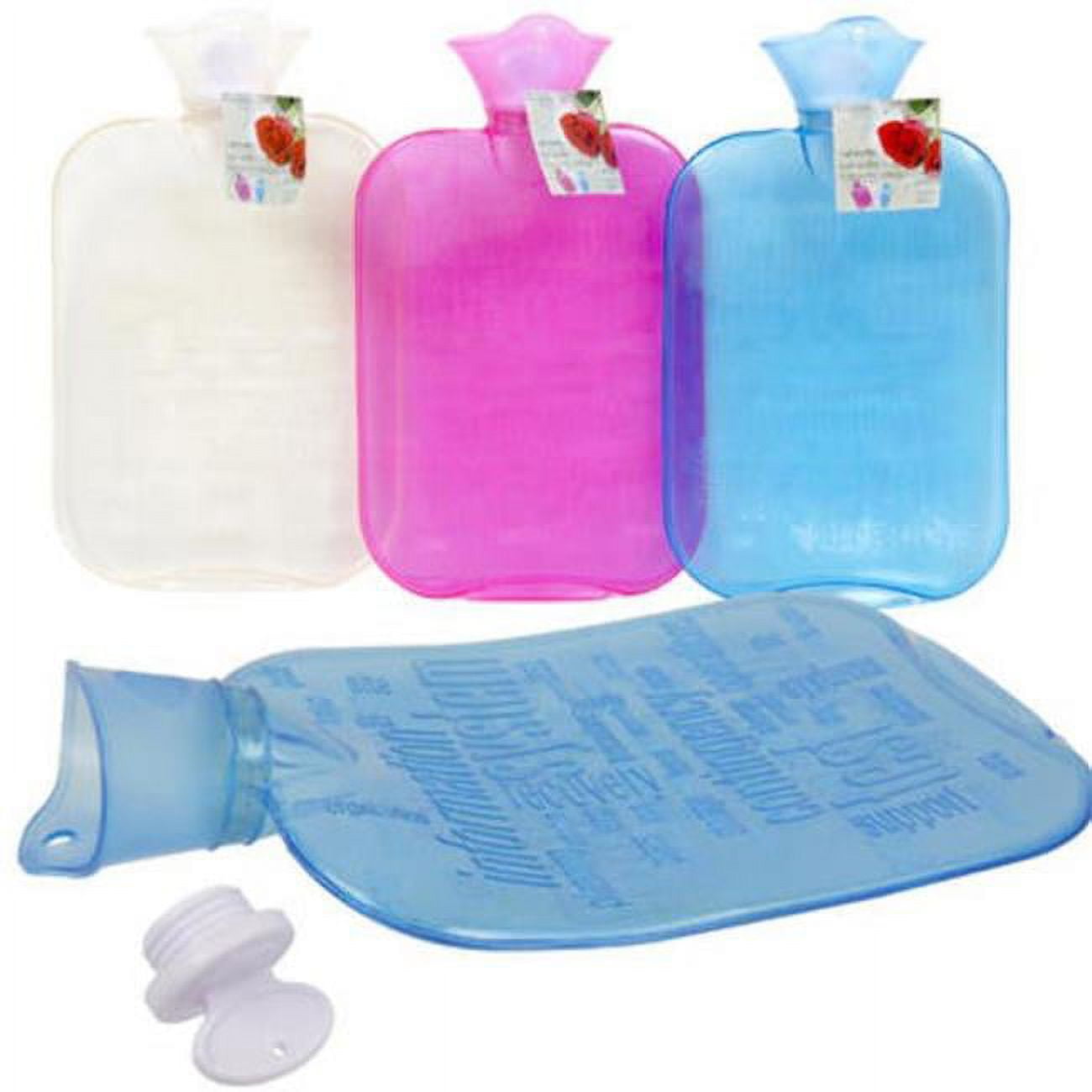 DDI 2291354 PVC Hot Water Bag with Embossed Text - 70 oz Case of 36 ...