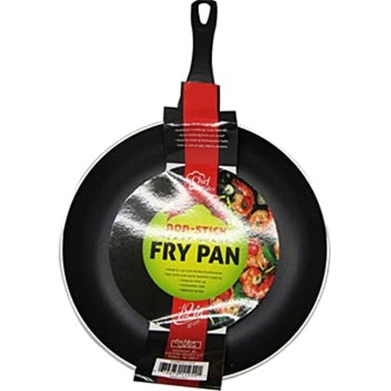 DDI 2316116 12 in. Heavy Duty Nonstick Fry Pan, Black - Case of 12 ...