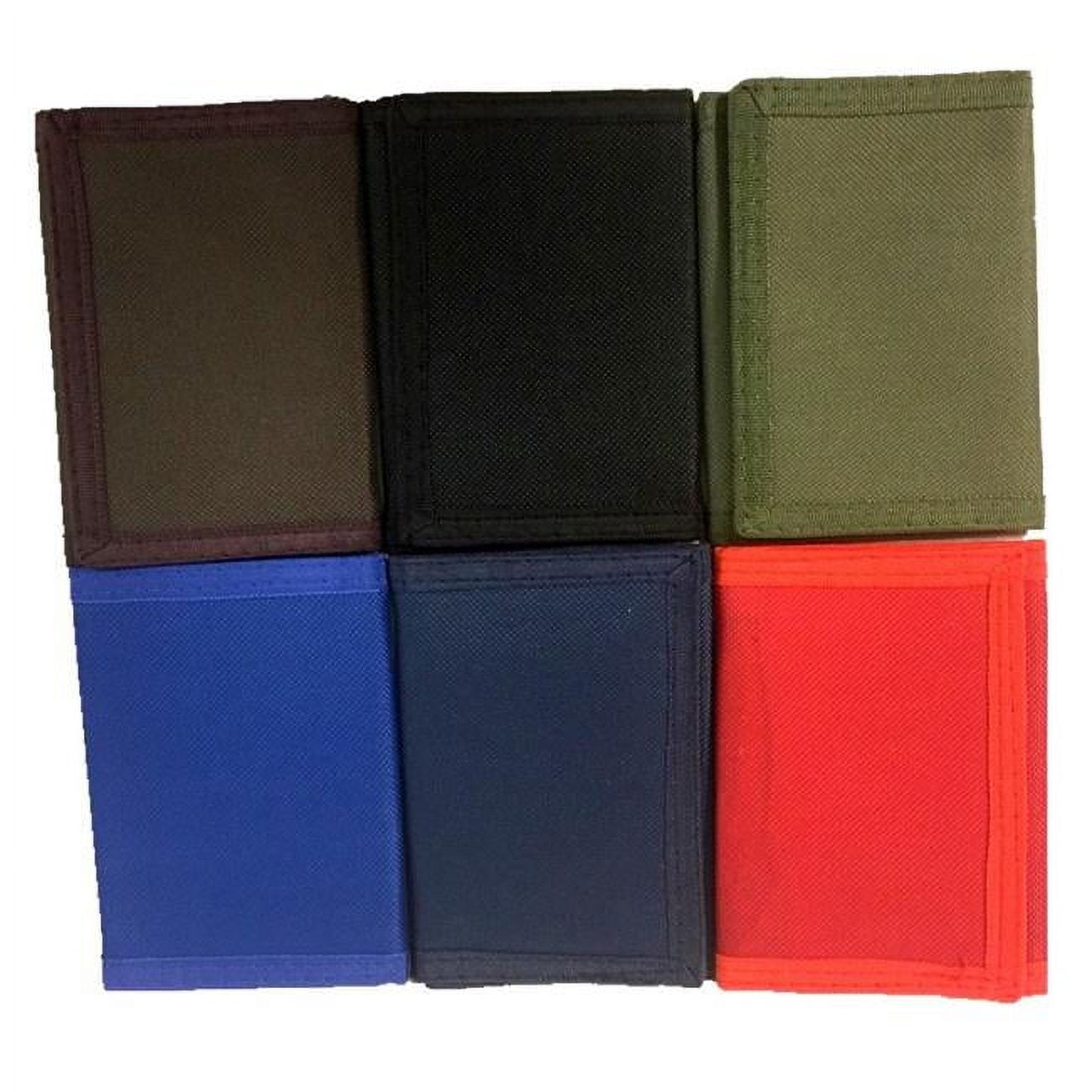DDI 2316958 Tri-fold Assorted Color Wallets - Case of 72 - Walmart.com