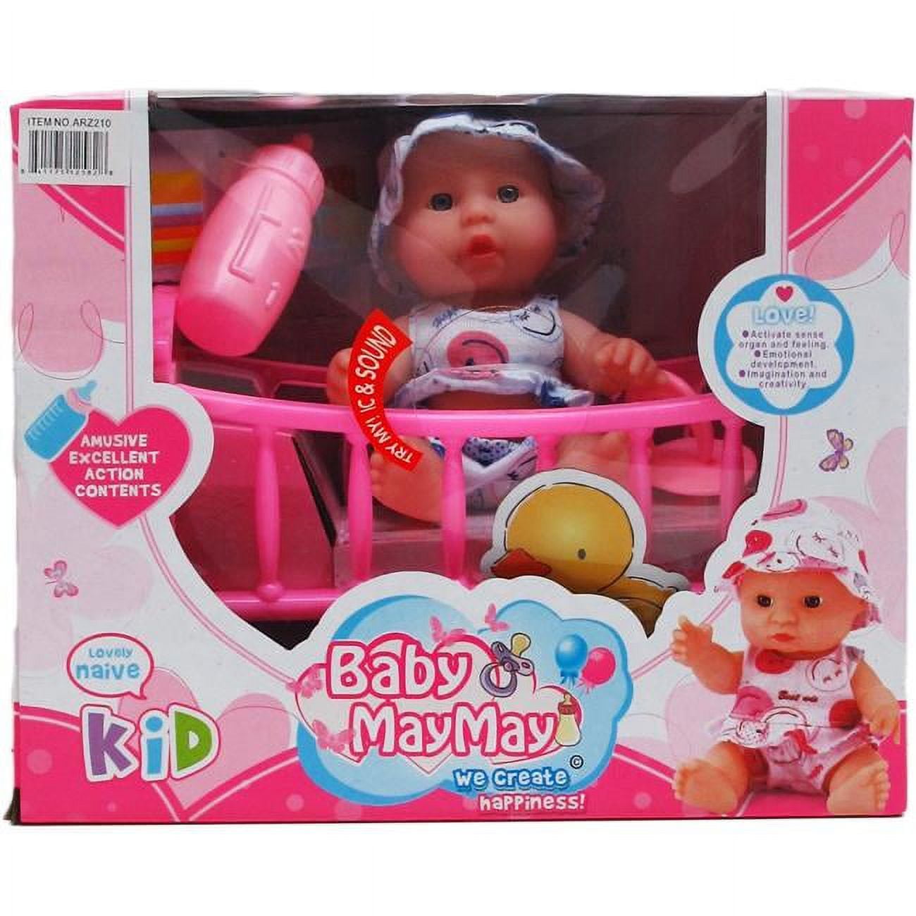 DDI 2322434 6.5 in. Battery Operated Baby Doll with Accessories - Case ...