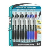 DDI 2324246 Promarx Ultra Ballpoint Pens - 10 Count Assorted Colors ...