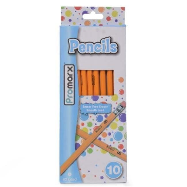 DDI 2324260 Promarx #2 Pencils - 10 Count Yellow Case of 48 - Walmart.com