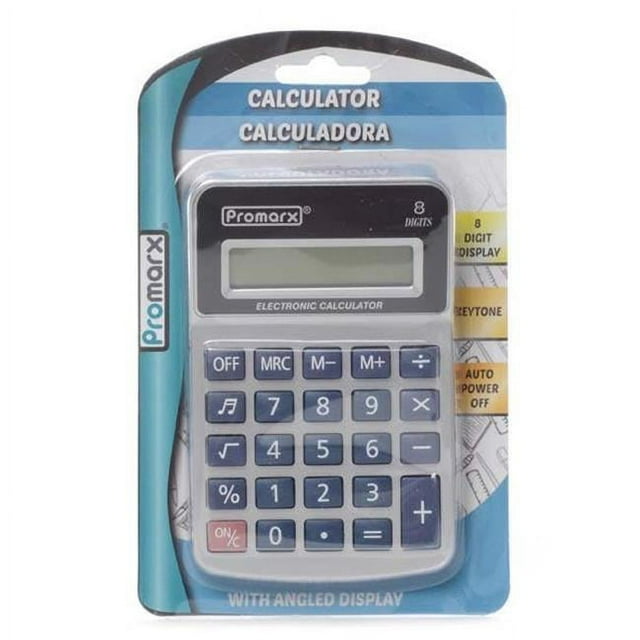 DDI 2329637 Promarx Calculator 8 Phonetic Function Case of 48 - Walmart.com