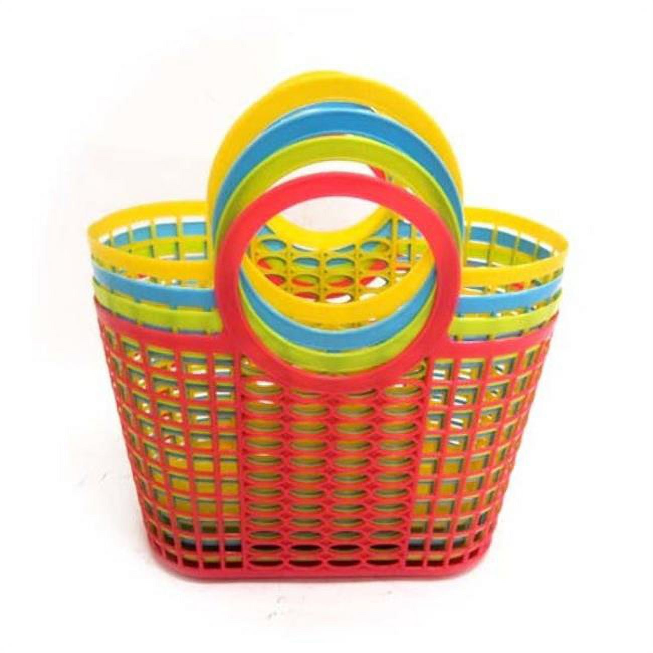 DDI 2329828 Plastic Handy Basket 4, Assorted Color - Case of 24 ...