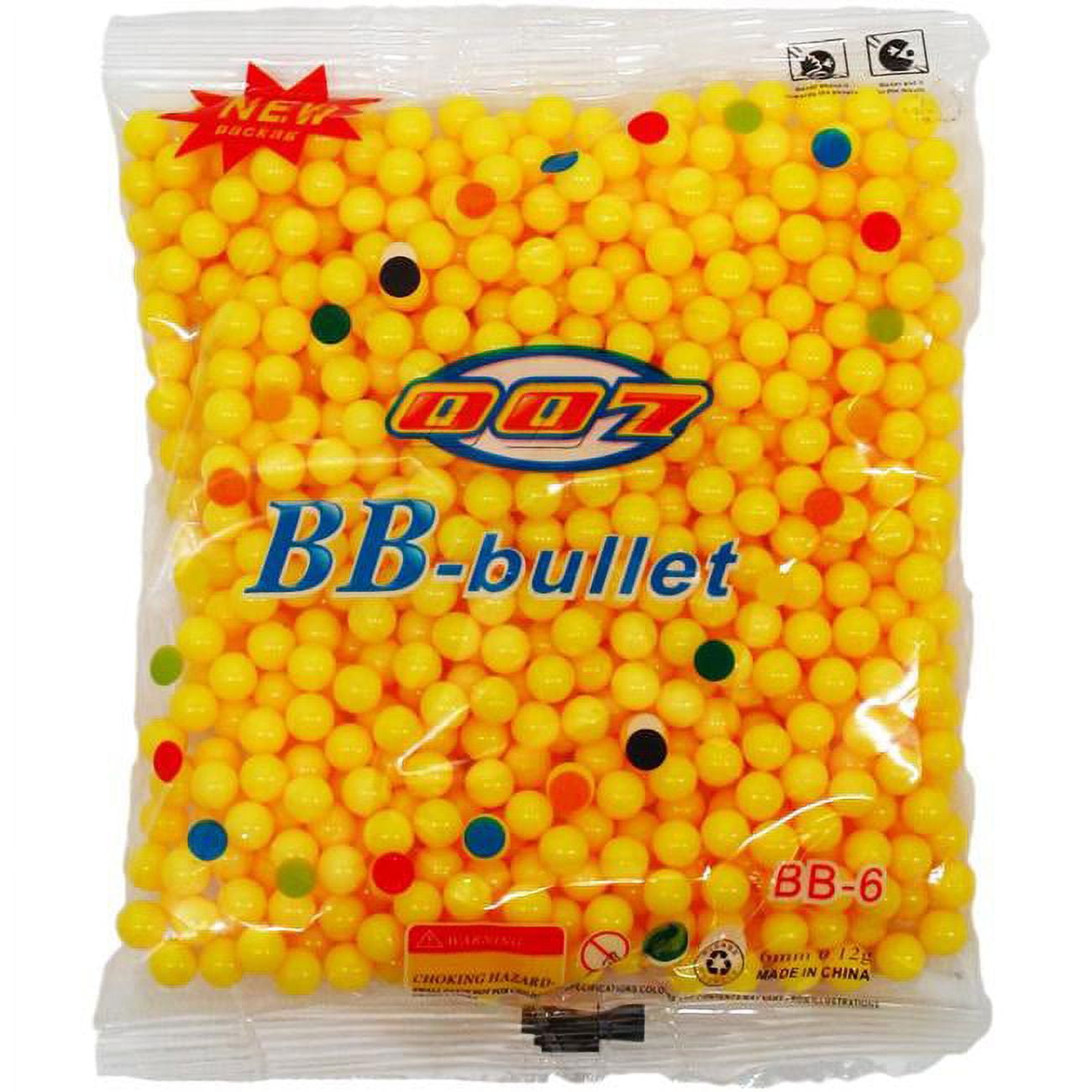 DDI 2330964 Assorted Style BB Pellets Play Set, Yellow - 800 Piece ...