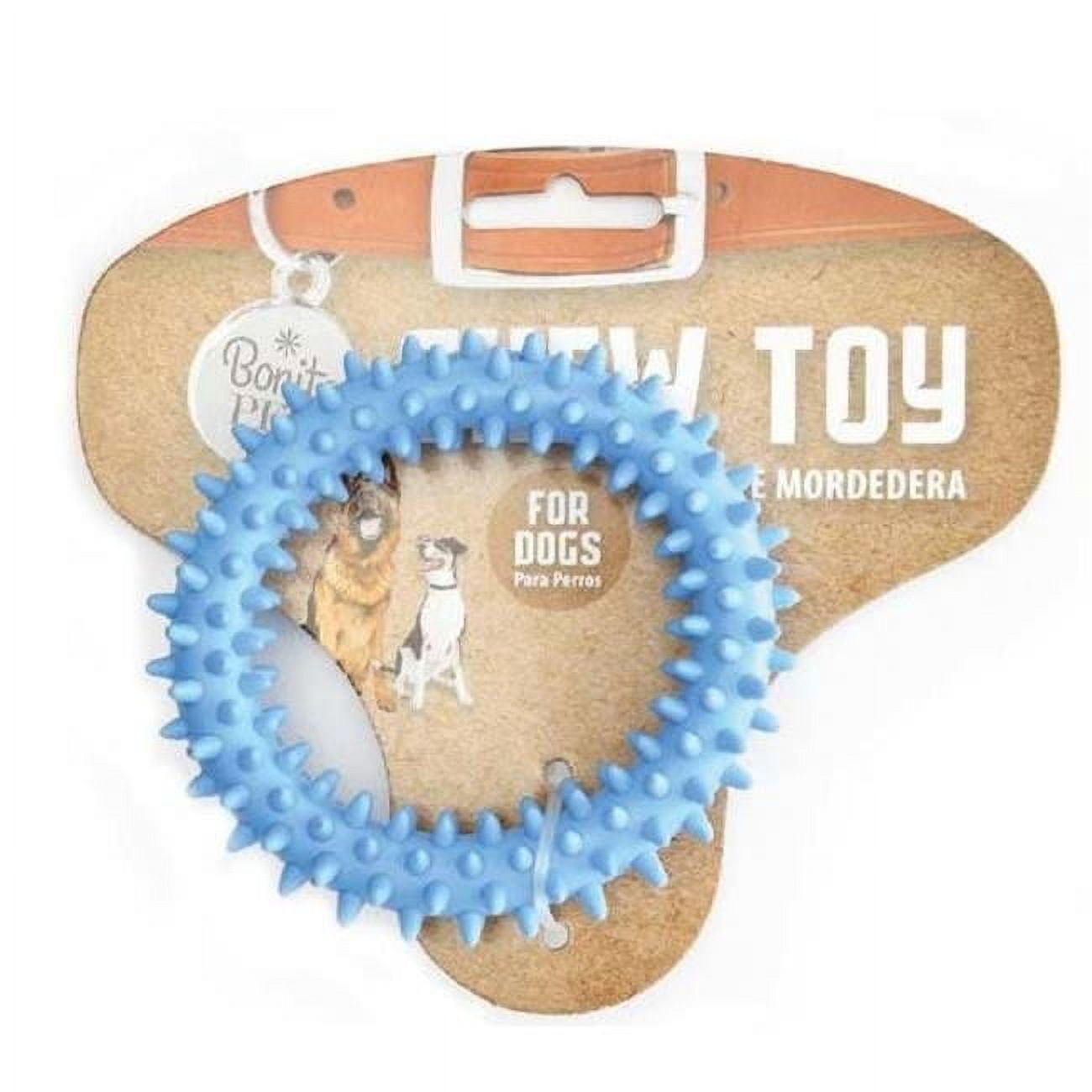 DDI 2332295 Spiky Ring Chew Toys - Blue 3.34'' Case of 240 - Walmart.com