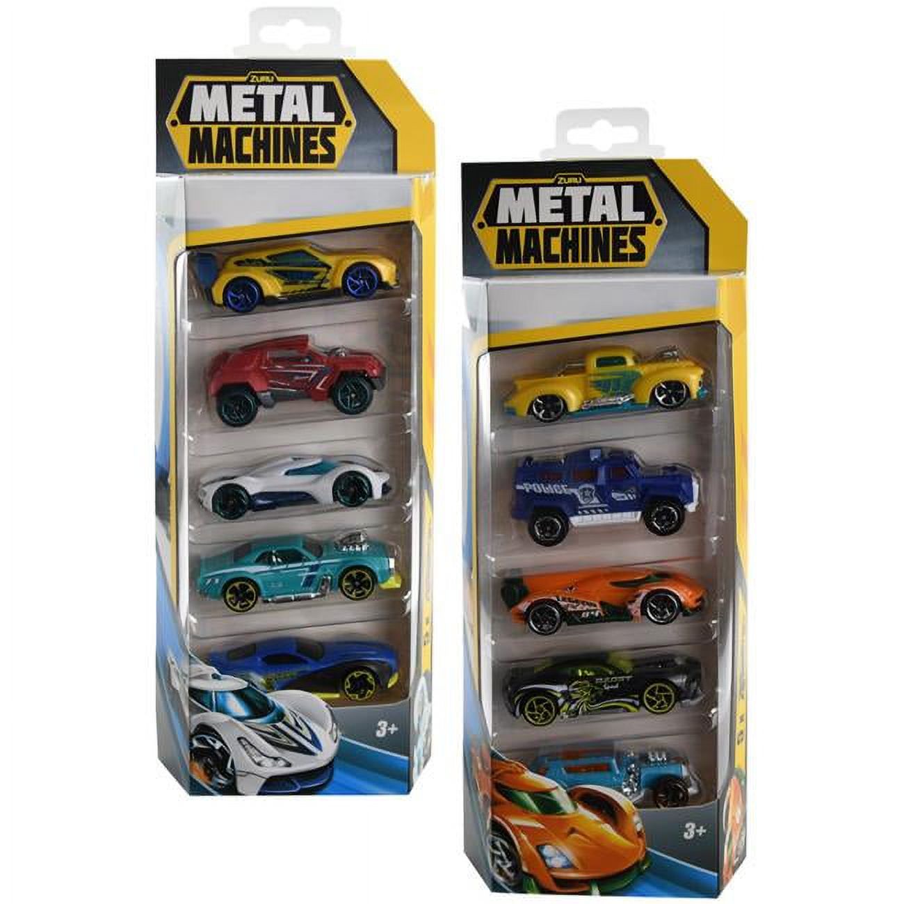 DDI 2336563 Metal Machines Cars, Pack of 5 - Case of 48 - Walmart.com