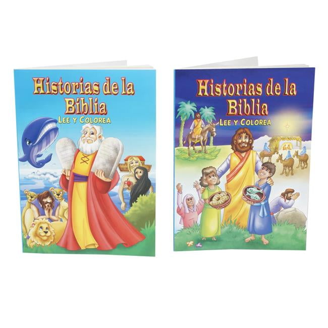 DDI 2339393 Historias de la Biblia Coloring Book Case of 48 - Walmart.com