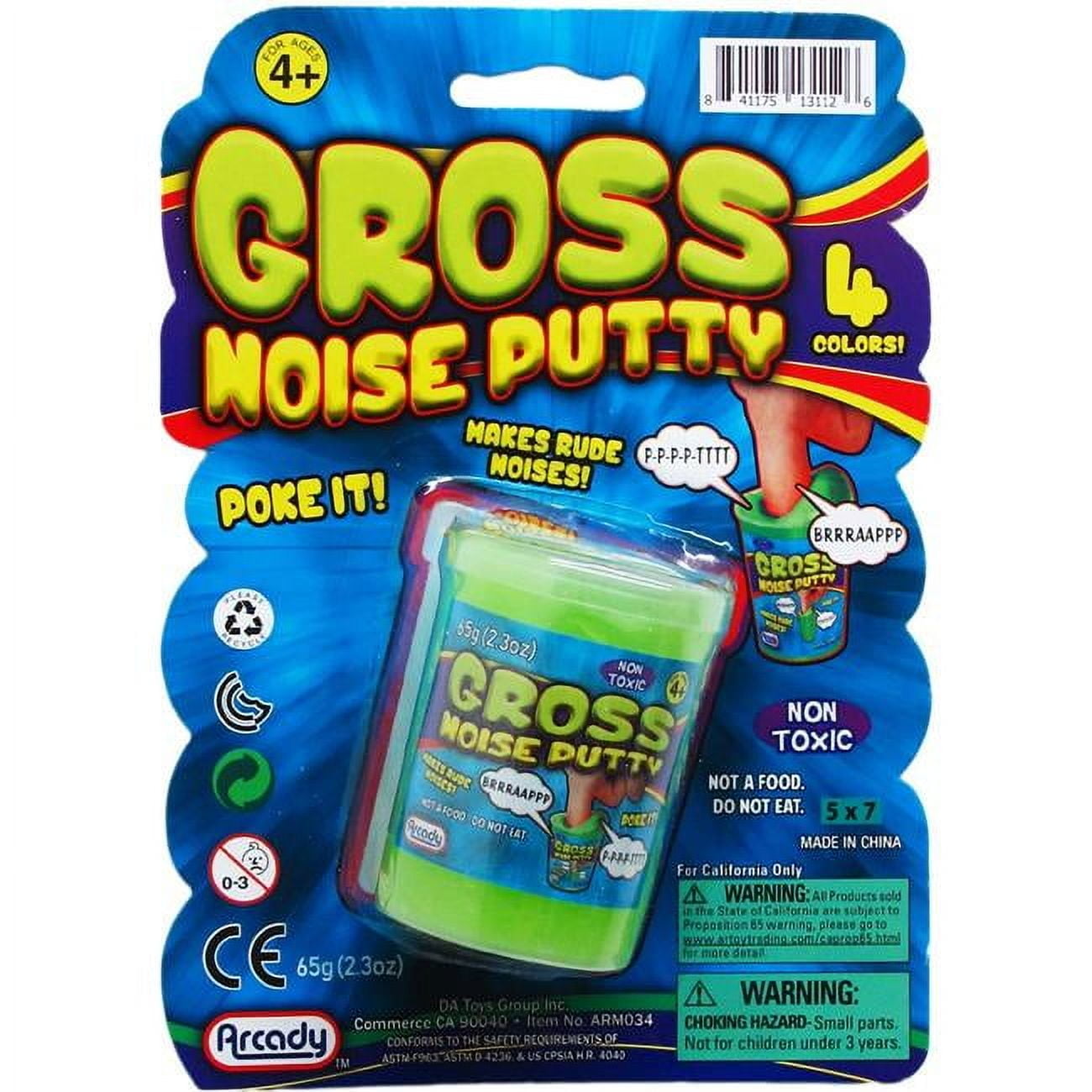 DDI 2339761 Gross Noise Putty - Assorted Colors Case of 72 - Walmart.com