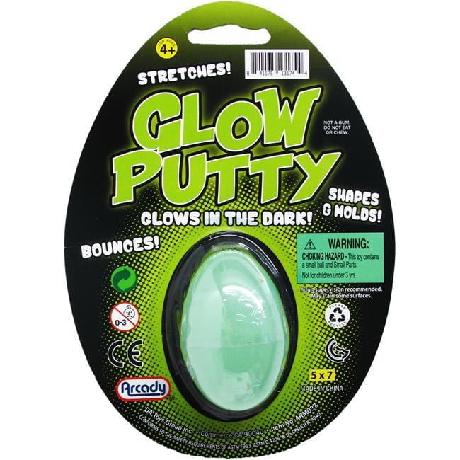 DDI 2349093 Glow in the Dark Putty in 2.5'' Egg Case of 72 - Walmart.com