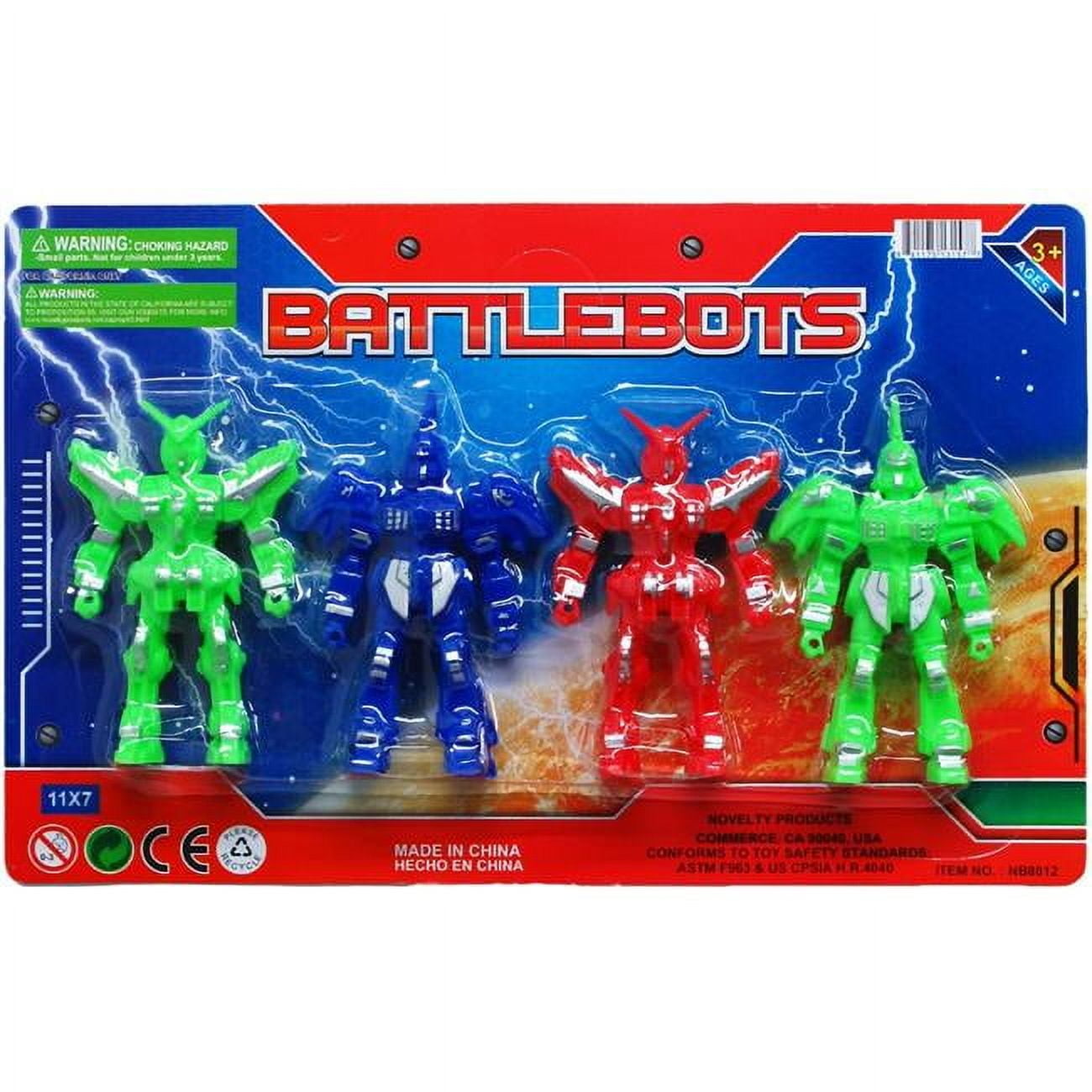 DDI 2349188 4 Piece 4'' Battlebots Case of 48 - Walmart.com