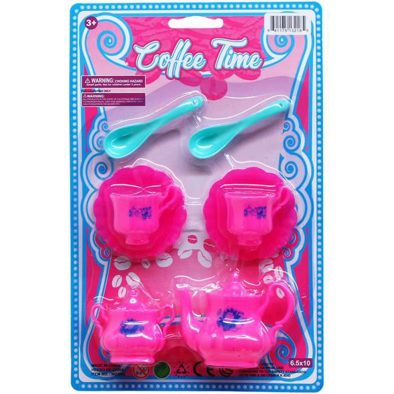 DDI 2349202 9 Piece Little Tea Set Case of 72 - Walmart.com