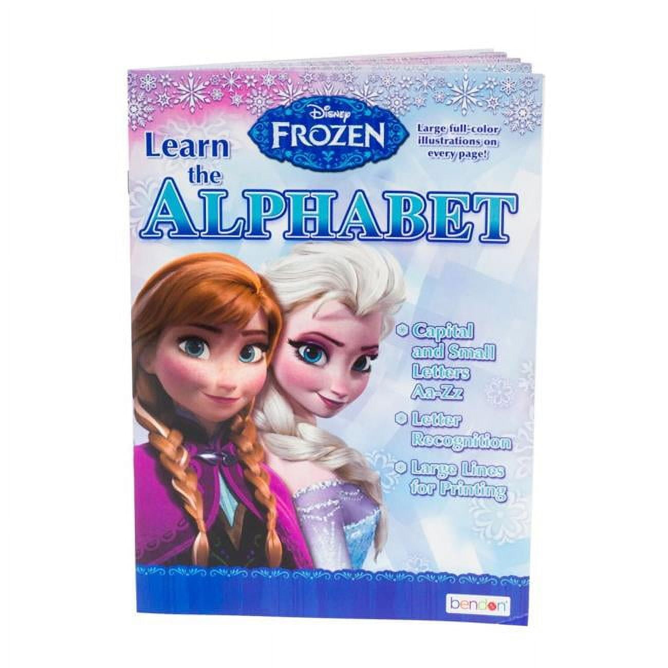DDI 2356052 32 Page Disney Princess Frozen Alphabet Workbook - Case of ...