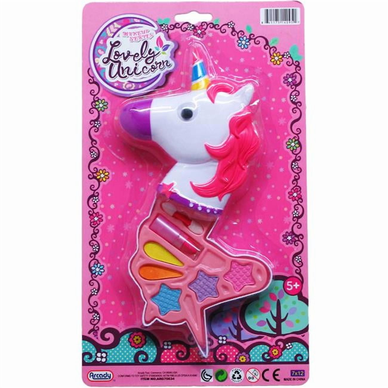 DDI 2356144 9.5 in. Unicorn Plastic Shape Make Up Sets - Age 5 Plus ...