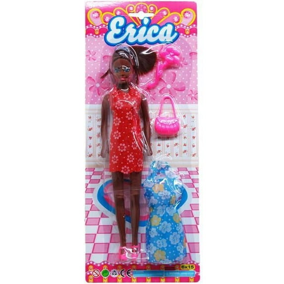 DDI 2356182 11 in. Erica Doll with Accessories, Assorted Style - Case ...