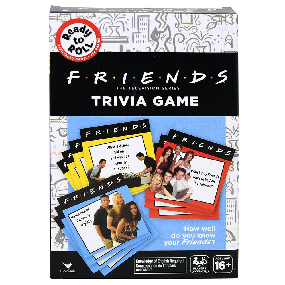 Friends TV Show Trivia Board Game: Ready To Roll Edition - Walmart.com