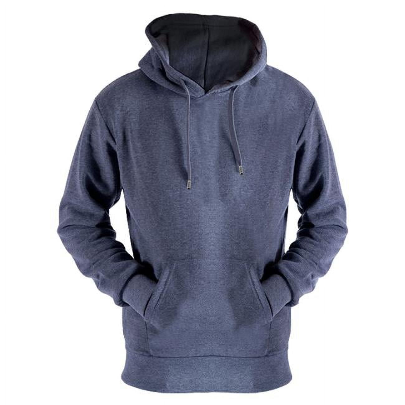 DDI 2359737 Mens Fleece Pullover Hoodie, Dark Grey - Assorted Size - Case of 24 - Pack of 24 ...