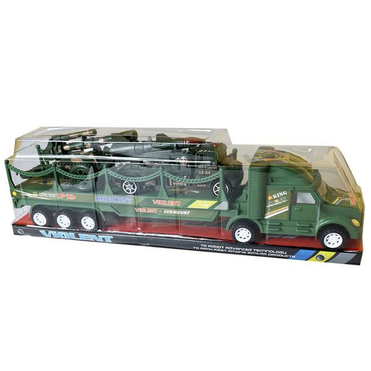 DDI 2361117 Army Trailer Friction Vehicle Toy - Case of 8 - Walmart.com